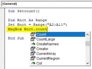 VBA Set How To Use A Set Keyword In VBAwith Examples