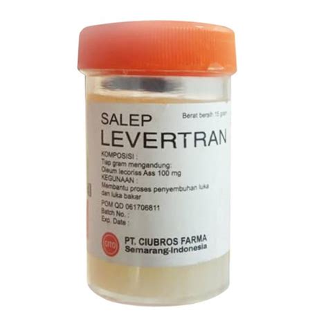 Jual Salep Levertran Salep Minyak Ikan 15gr Indonesia Shopee Indonesia