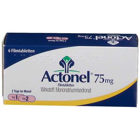Actonel® 75 Mg 6 St Mit Dem E Rezept Kaufen Shop Apotheke