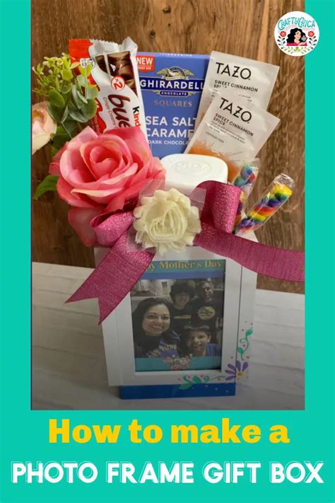 DIY Photo Frame Box Crafty Chica