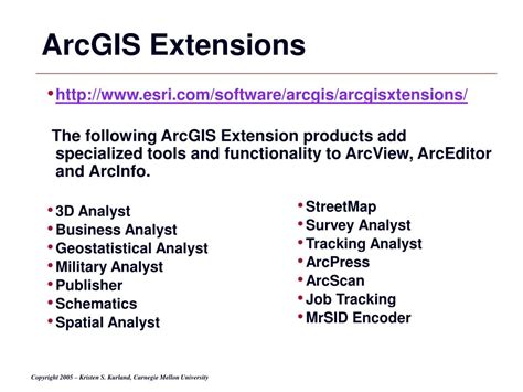 Ppt Gis Lecture 10 Extensions Powerpoint Presentation Free Download Id 1816863