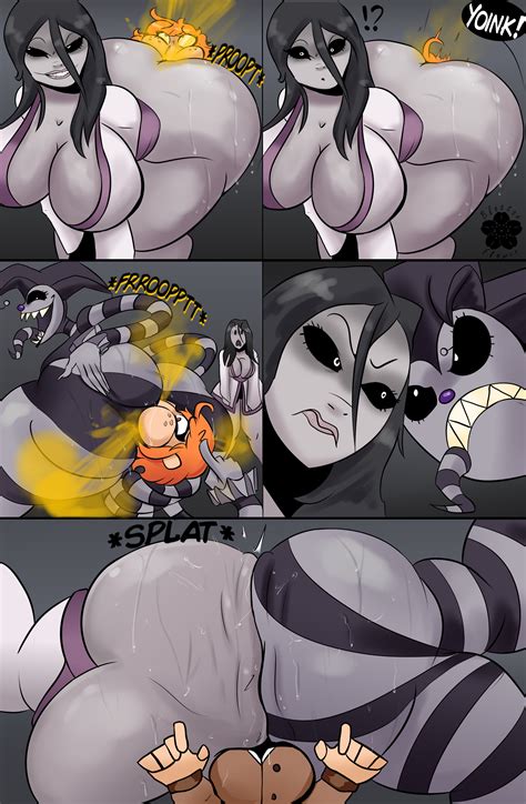 Rule 34 3girls Ass Big Ass Blossonflower Cheek Bulge Chuckles Blossonflower Clown Girl