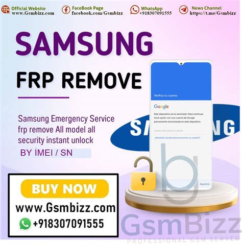 Samsung Worldwide Frp Account Removal Only By Imei Serial Api 24