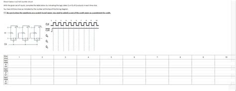 solved shown below is a 3 bit counter circuit with the