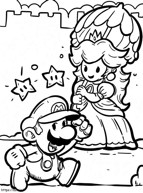 Mario Princess Peach Coloring Page Super Mario Colori Porn Sex Picture