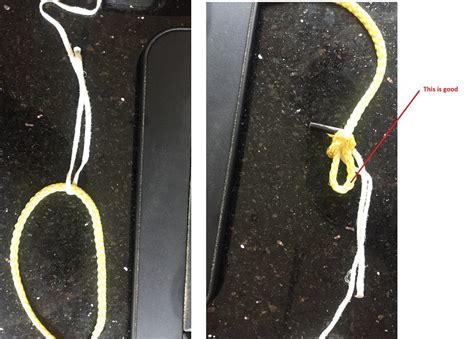 Word Usage How Express You Tie Strings In Such A Way That It Has A Loop English Language