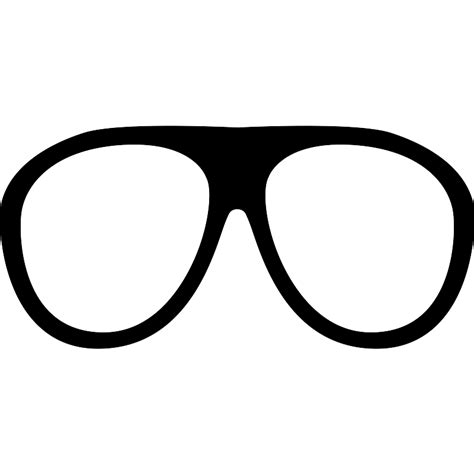 Glasses Shape Vector Svg Icon Svg Repo