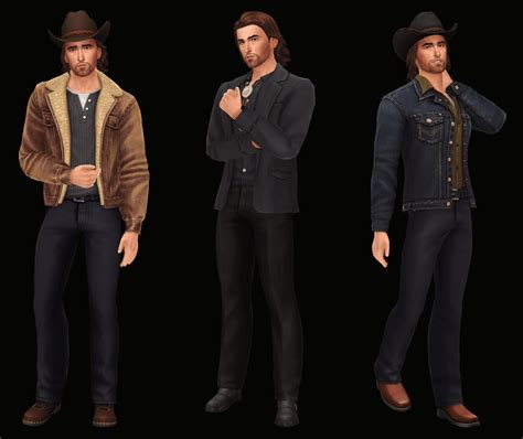I Made Some Cute No Cc Lookbooks R Sims4