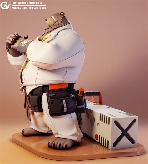 Ben Bigger Zenless Zone Zero 3d Model By Gray World Corporation