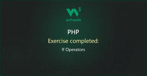 Gowthami M On Linkedin Completed Exercise Php If Operators