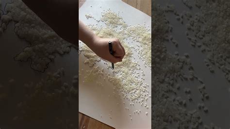 Tracing Rice To Create A Fantasy Map 🍚🌎🖌️ Art Drawing Fantasy Make