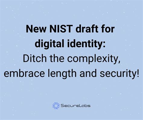Cybersecurity Passwordstandards Nist Zerotrust Securelabs Inc