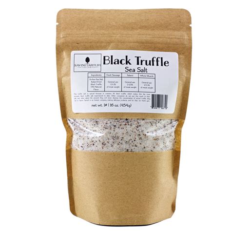 Savini Tartufi Black Truffle Sea Salt 1454g Craft Butchers Pantry