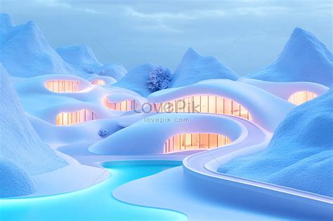 추상적인 미래 건축 디자인 배경 사진 및 창의적인 일러스트 무료 다운로드 Lovepik