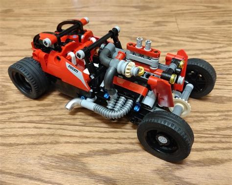 Lego Moc Hot Rodster Pullback By Agrof Rebrickable Build With Lego