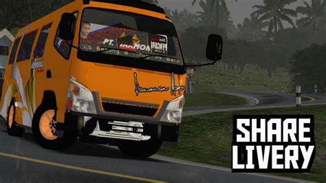 Share Livery Mod Bussid Canter Minibus Modif Jdm YouTube