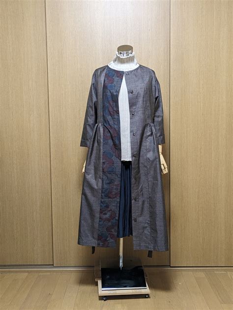 Sold 着物リメイク ワンピース 大島紬 M〜l ワンピース さらあお 通販 17374907｜creemaクリーマ