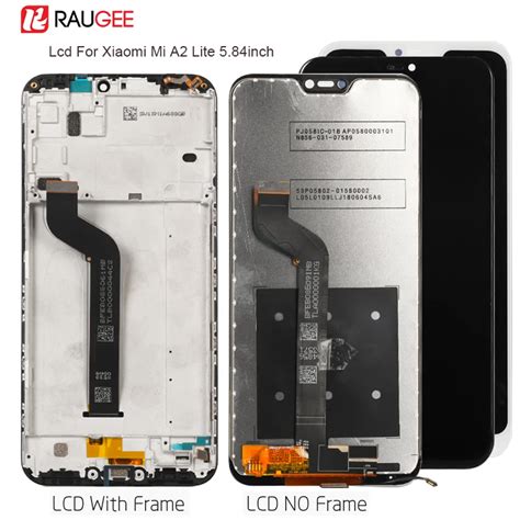 Lcd Screen For Xiaomi Mi A2 Lite Lcd Display Touch Screen Redmi 6 Pro Display Digitizer