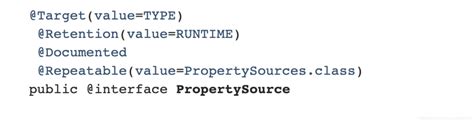 浅析propertysource 基本使用property Source Csdn博客
