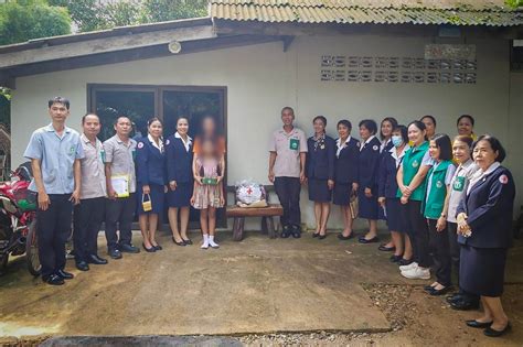 เหล่ากาชาดจังหวัดตราด ออกเยี่ยมผู้ป่วยในพระราชานุเคราะห์ พอ สว ใน