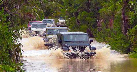Sian Ka An Jeep Safari Tour Playa Del Carmen