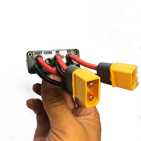 Dual Battery Pack Switcher Parallel Module Connect Two Battery In One