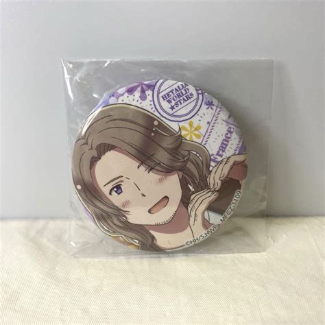 フランス ヘタリア 缶バッジ 同梱品 メルカリ