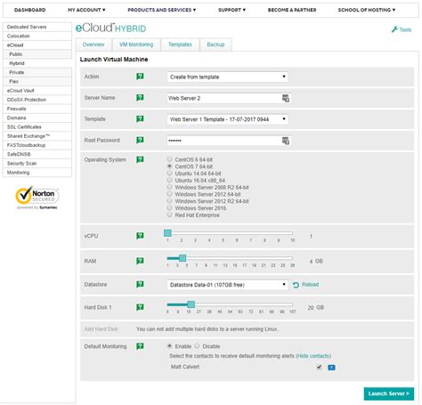 Ecloud Private Cloning And Templating Vms Ans Documentation