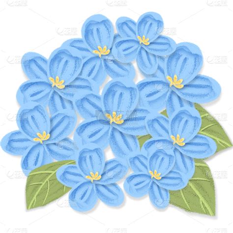 油画棒花花装饰素材 花瓣网