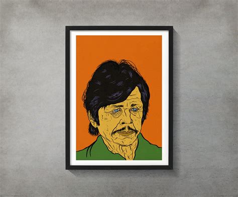 Charles Bronson Art Print Etsy