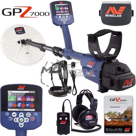 Minelab Gpz 7000 Universal Metal Detector Motackle And Outdoors