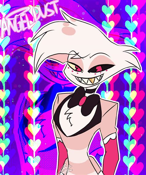 Angel Dust Drawing Hazbin Hotel Official Amino