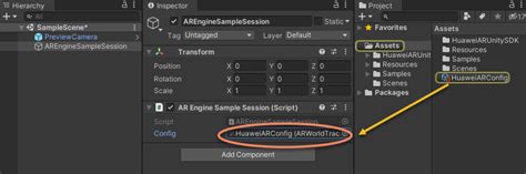 与华为 AR Engine 协同工作 EasyAR Sense Unity Plugin 4 4 0 文档