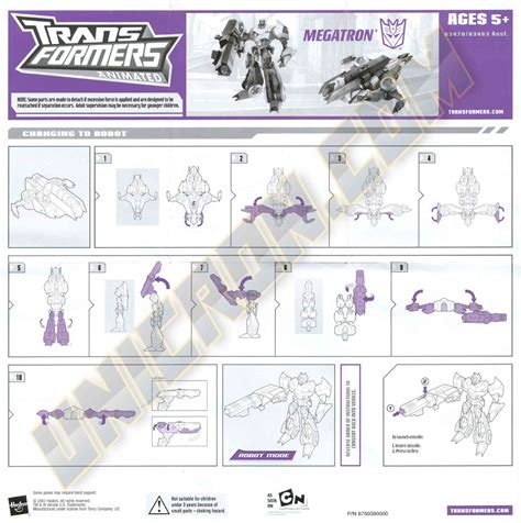 Transformers Animated Cybertron Mode Megatron Transformers