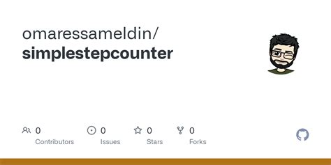 GitHub Omaressameldin Simplestepcounter