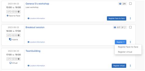 self register to sessions iso helpdesk knowledge base