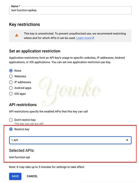 使用 Google Api Gateway 為 Google Cloud Functions 加上 API Key 保護 Yowko s