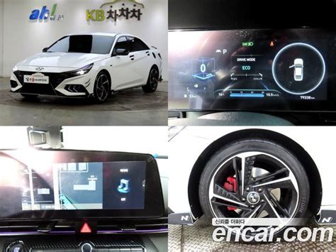 아반떼 Cn7 16 터보 N Line 인스퍼레이션 경기 중고차 엔카 대한민국 No1 중고차 플랫폼