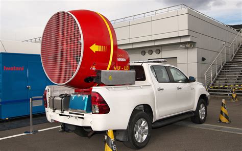 トヨタ、液体水素grカローラのために水素レスキュー車を開発 水素を風で吹き飛ばす Car Watch