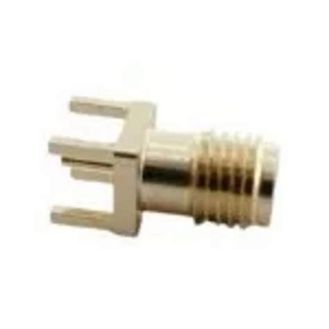 Sma Female Straight Edge Pcb Mount Connector For 16mm Pcb 18 Ghz