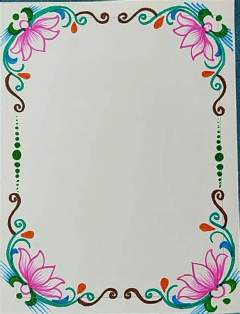 Page Boder Design For Assignments Artofit