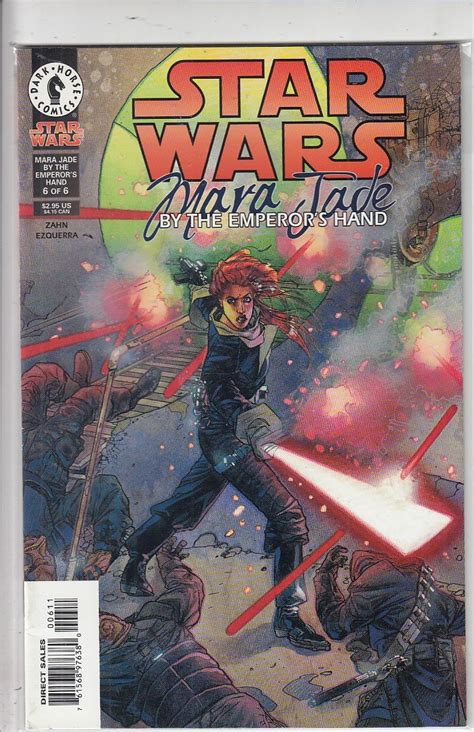 Star Wars Mara Jade By The Emperors Hand 6 Vf Collectors Edge Comics