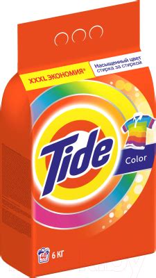 Tide Color (Автомат, 6кг) Стиральный порошок купить в Минске, Гомеле ...