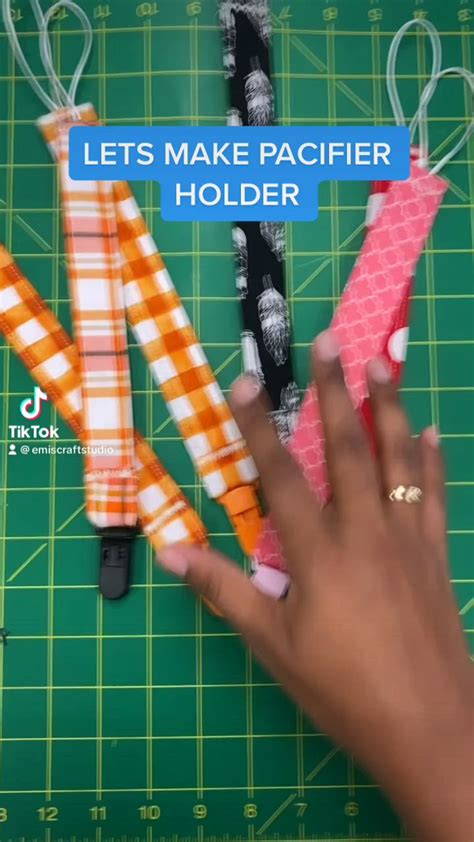 How To Make A Pacifier Clip How To Make Easy Diy Pacifier Clips