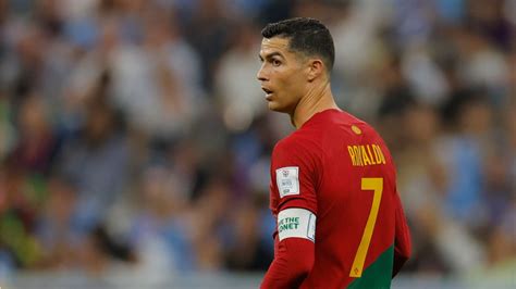Cristiano Ronaldo Portugal Su Reacción Con Gol De Bruno Fernandes