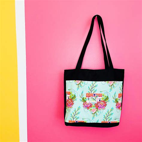 Tote Bag Sewing Machine Maple And Oak Designs