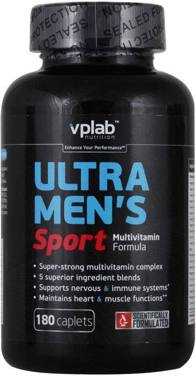 Мультивитаминный комплекс Витамины и минералы VPLab Ultra Mens Sport ...