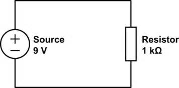 Voltage How Would Current Flow In A Resistor In This Case Electrical Engineering Stack Exchange