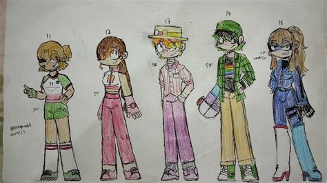 Humanized Numberblocks 11 15 Disney Swag Cartoon Wallpaper Chibi