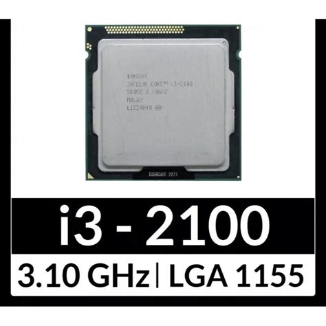 Jual Processor Core I3 2100 3 1ghz Gen2 Lga 1155 Shopee Indonesia